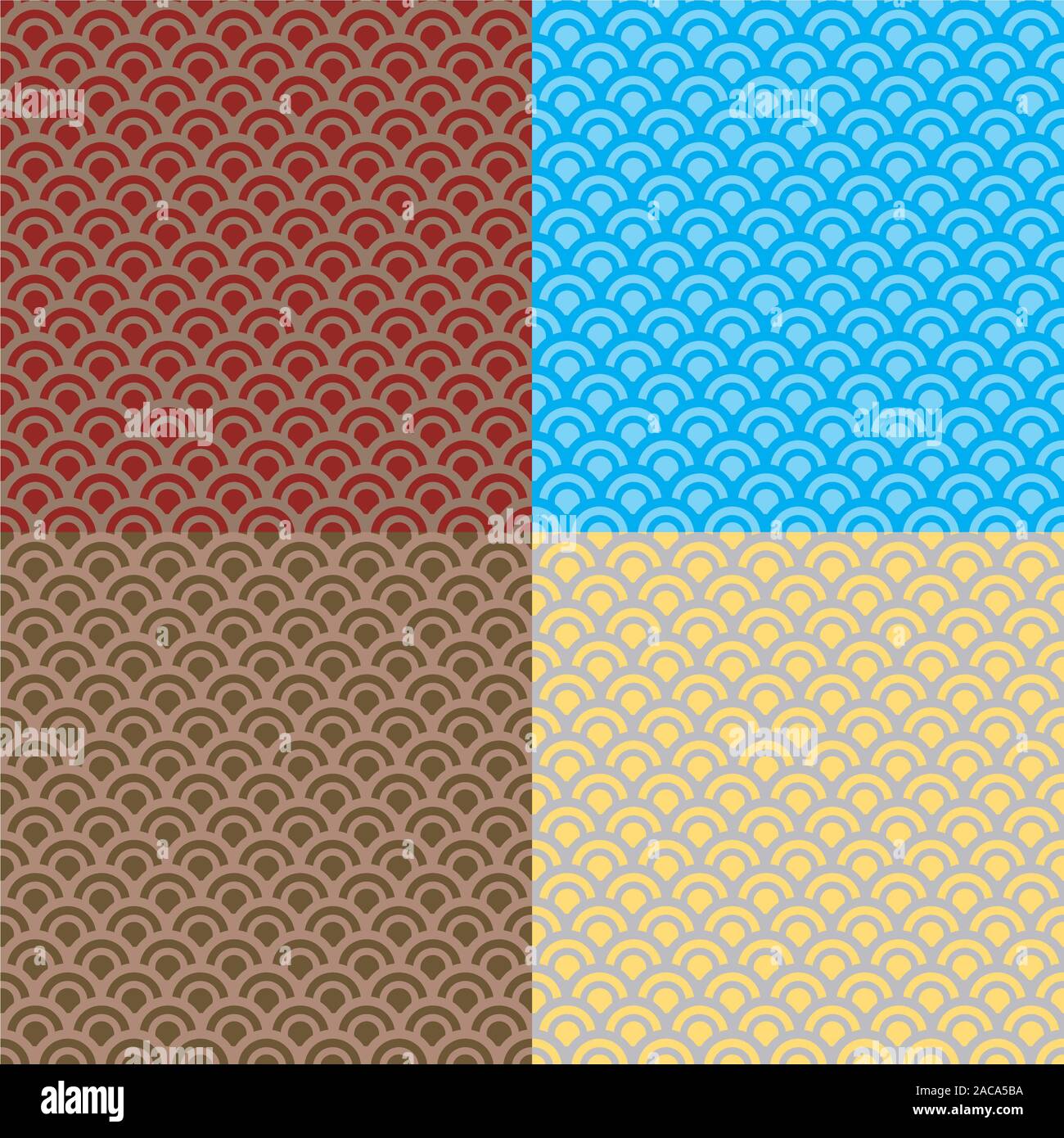 Red white semi circle hi-res stock photography and images - Alamy