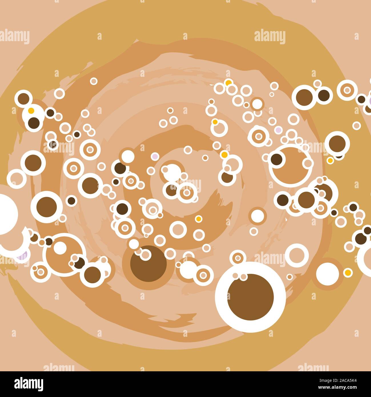 coffee swirl spread Stock Photo - Alamy