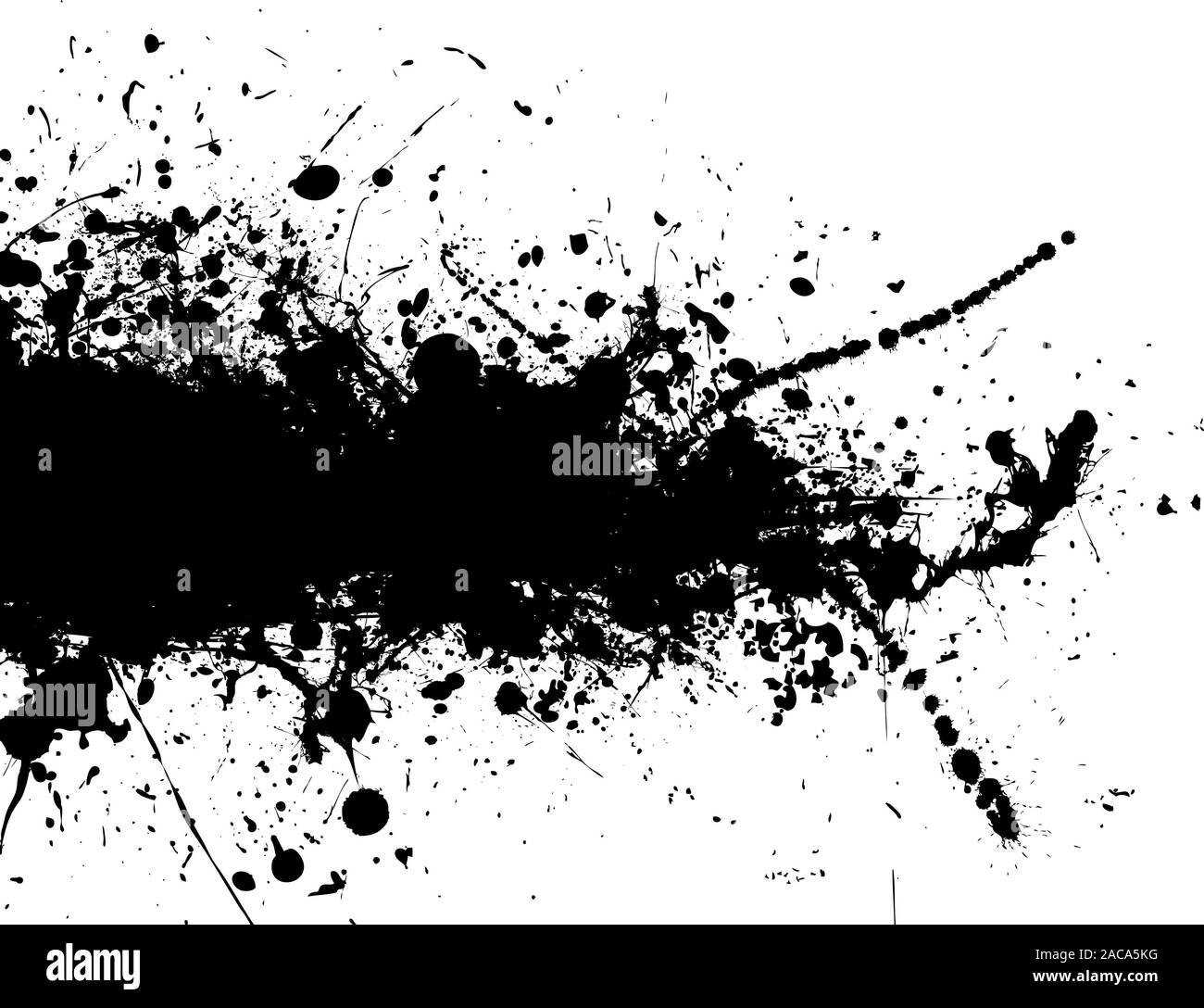 Black splatter spray hi-res stock photography and images - Alamy