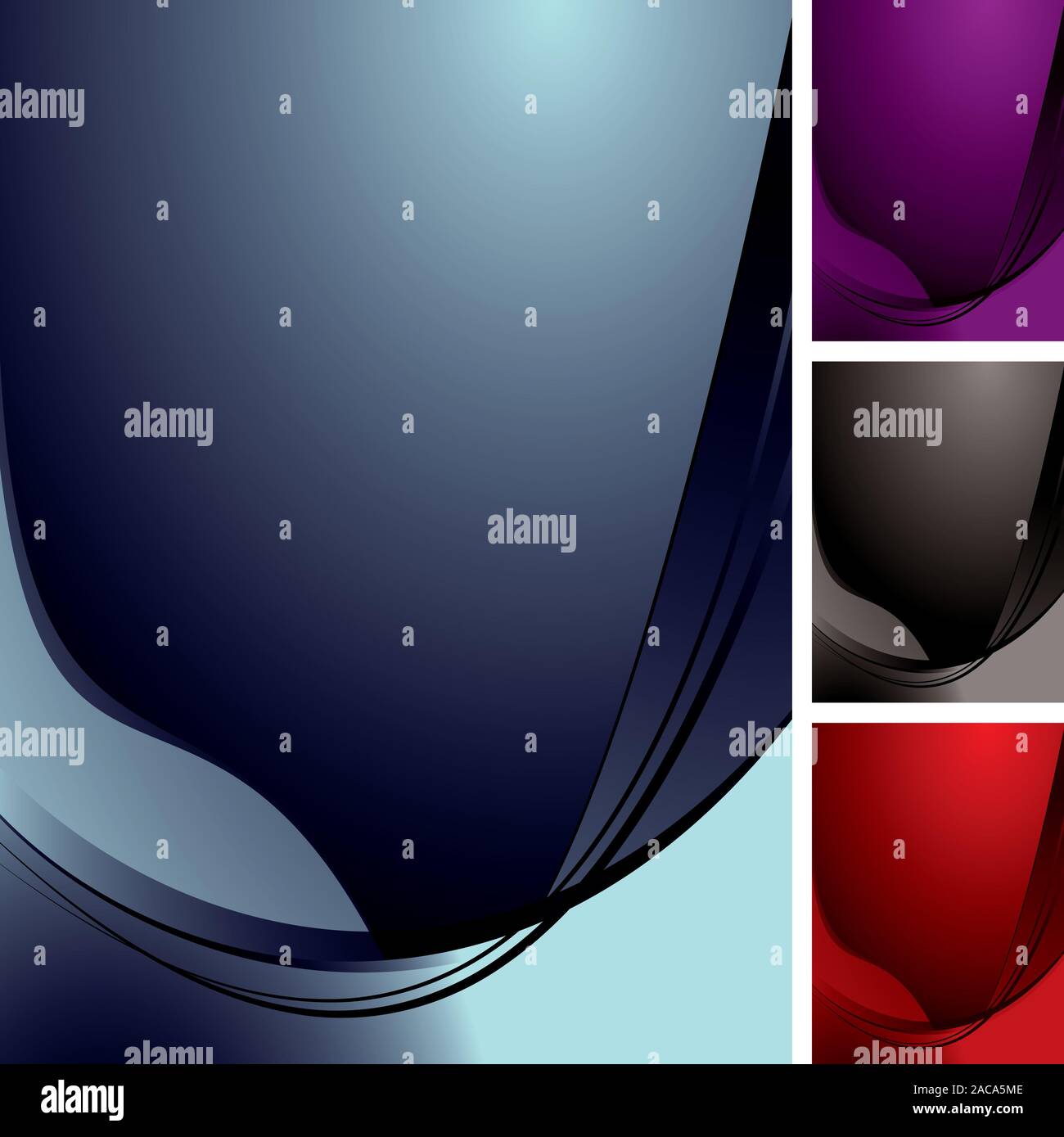 corner swoosh vert Stock Photo - Alamy