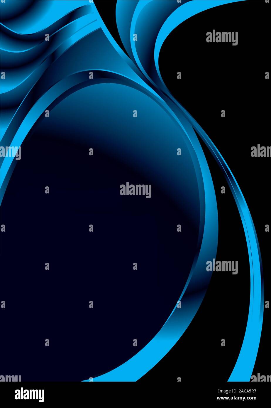 cyan glow corner Stock Photo - Alamy