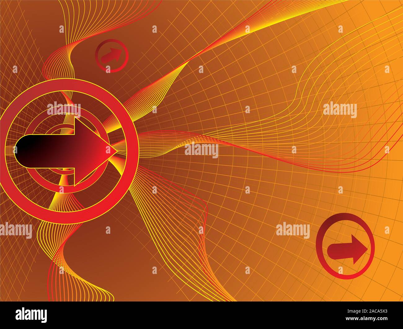 delta arrow warm Stock Photo - Alamy