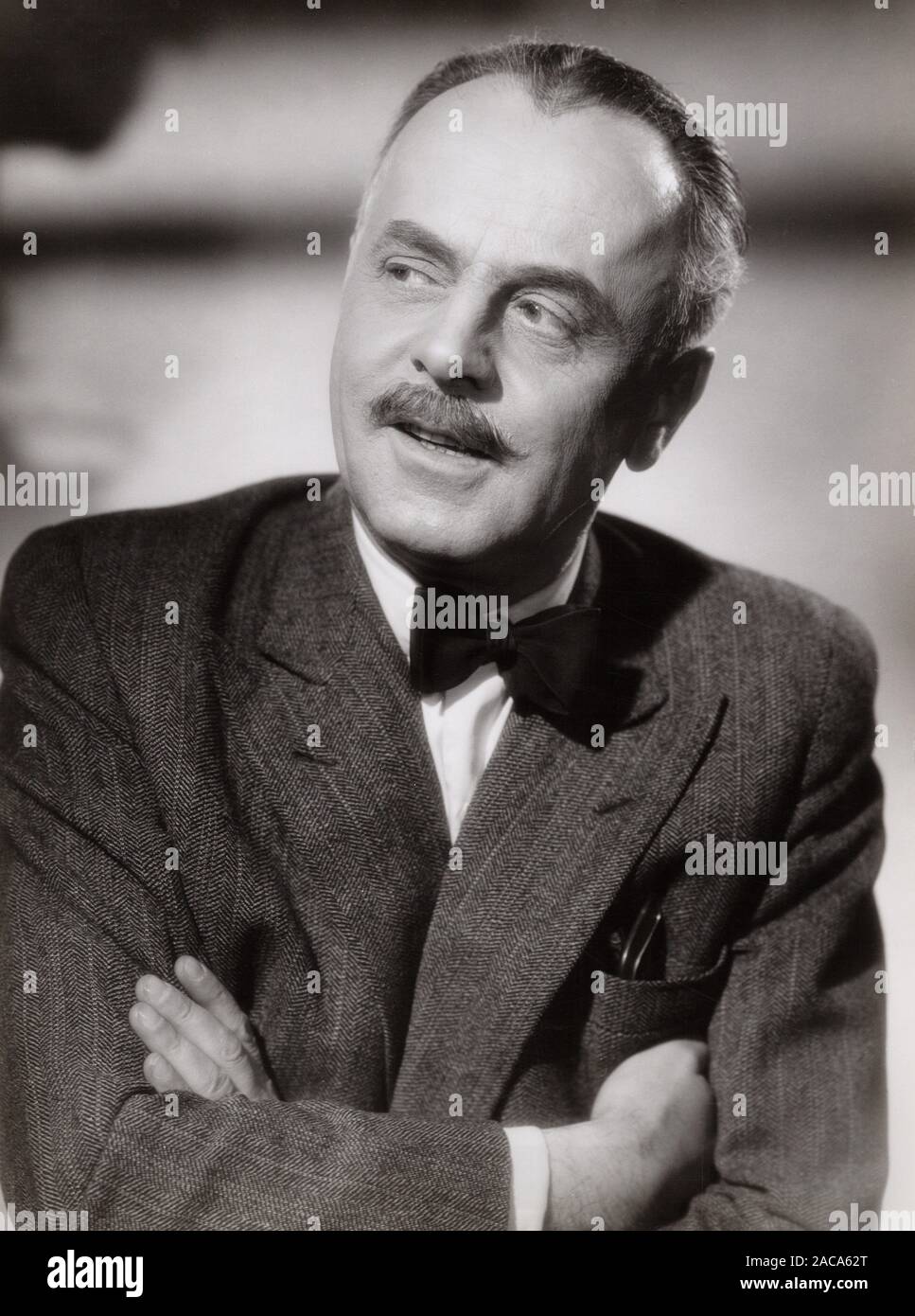 Ernst Waldow, deutscher Schauspieler, Deutschland 1955. German actor ...