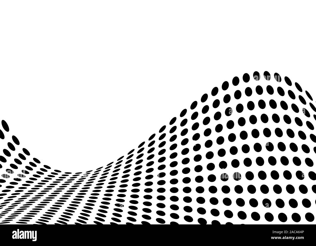 Dot wave pattern hi-res stock photography and images - Alamy