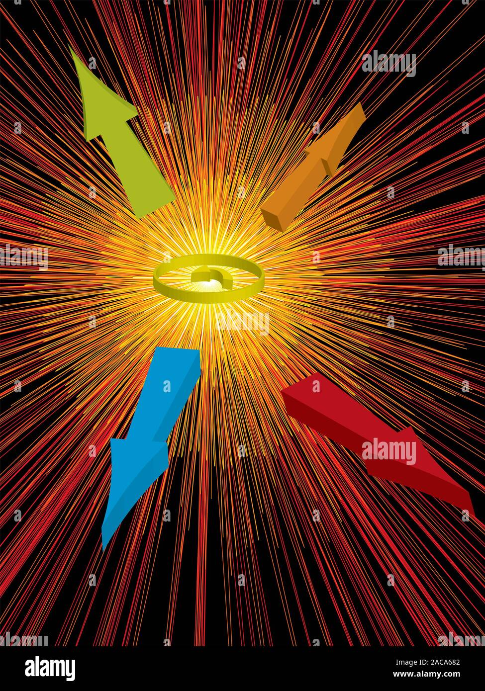 Expand arrow hi-res stock photography and images - Alamy