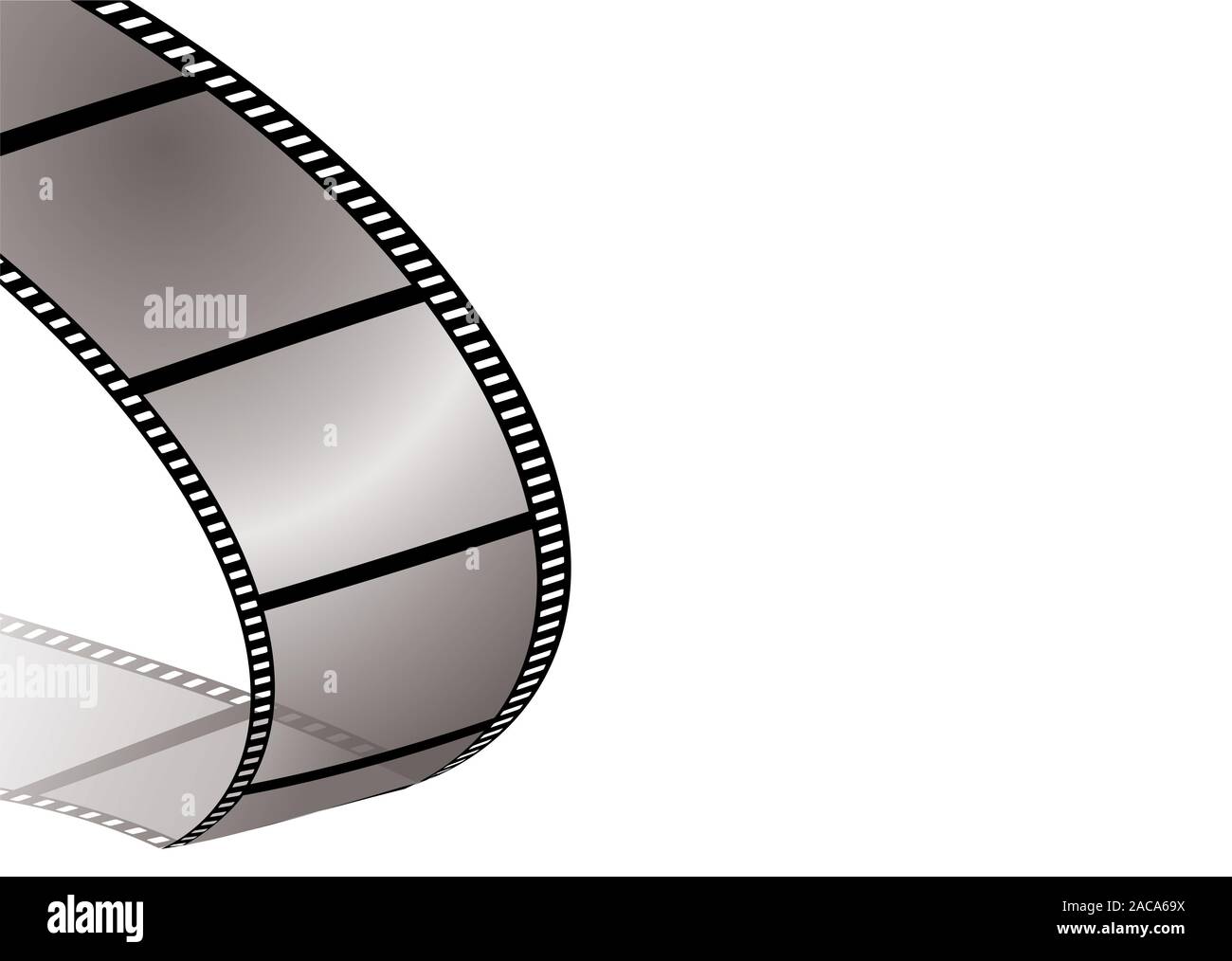film bend shadow Stock Photo - Alamy