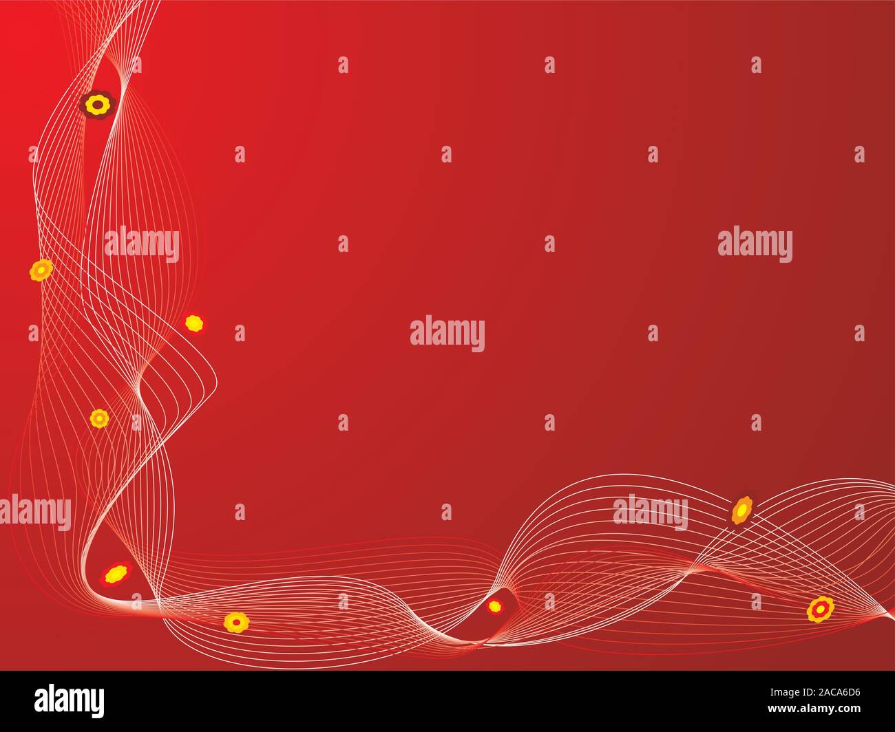 floral flow red Stock Photo - Alamy