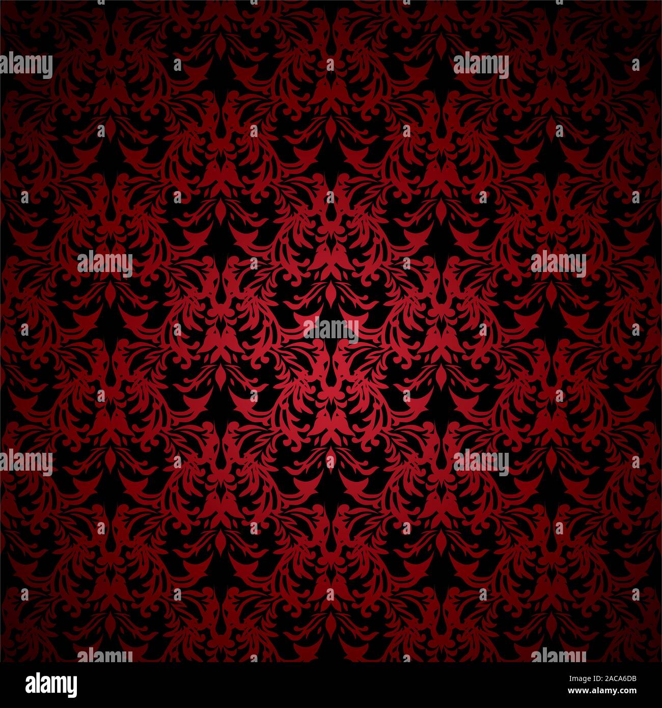 floral gothic red Stock Photo - Alamy