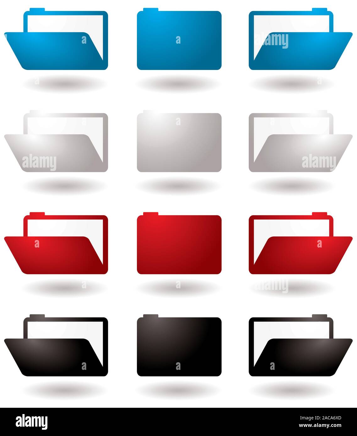 Tab style folder hi-res stock photography and images - Alamy