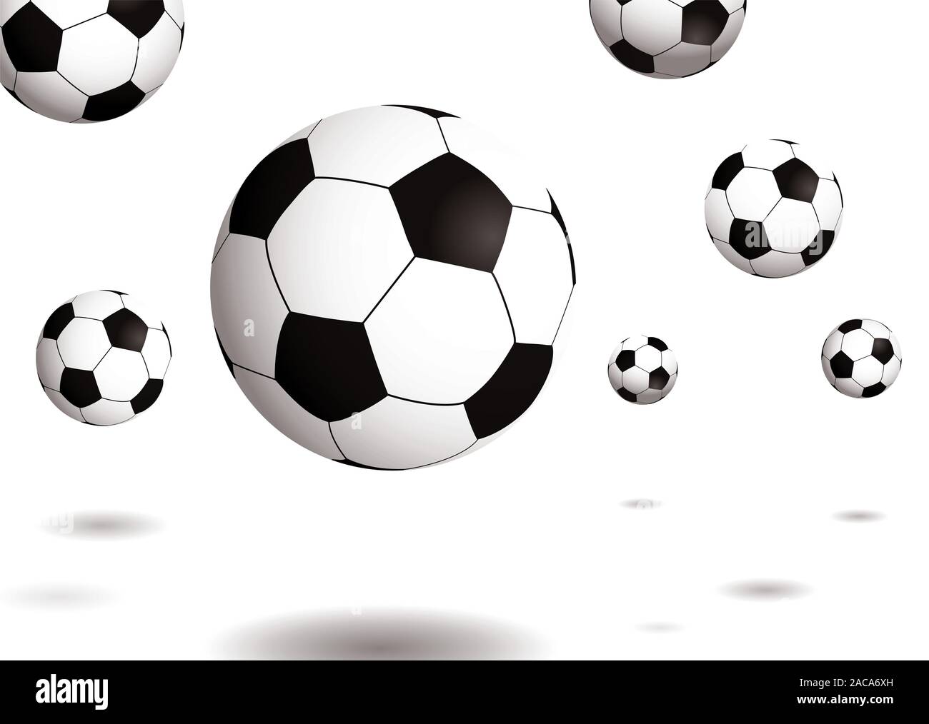 football bounce shadow Stock Photo - Alamy