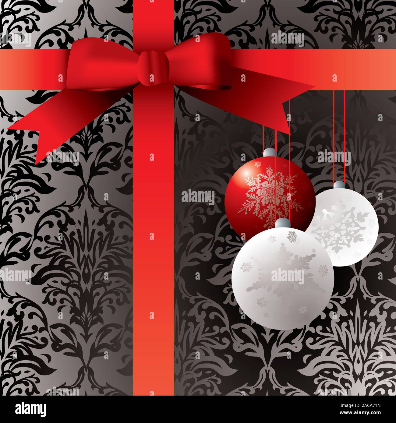 gift wrapped present Stock Photo - Alamy
