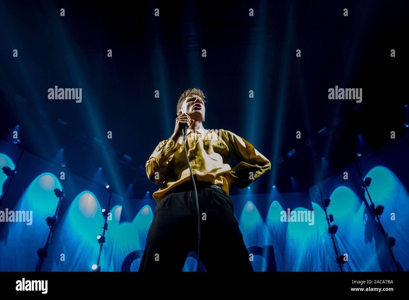Copenhagen, Denmark. 30th, November 2019. The Danish band Alphabeat ...