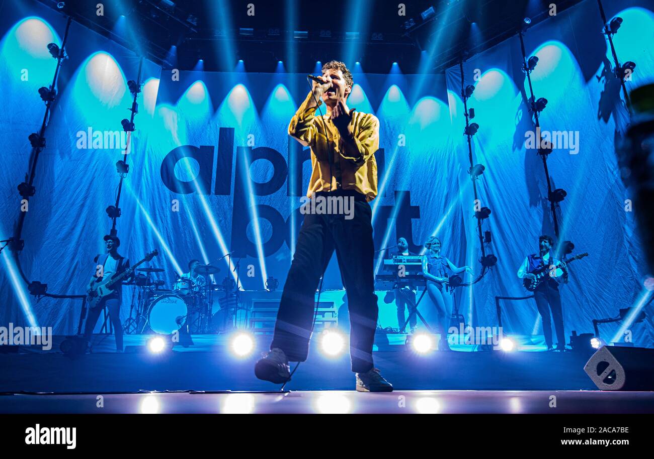 Copenhagen, Denmark. 30th, November 2019. The Danish band Alphabeat ...
