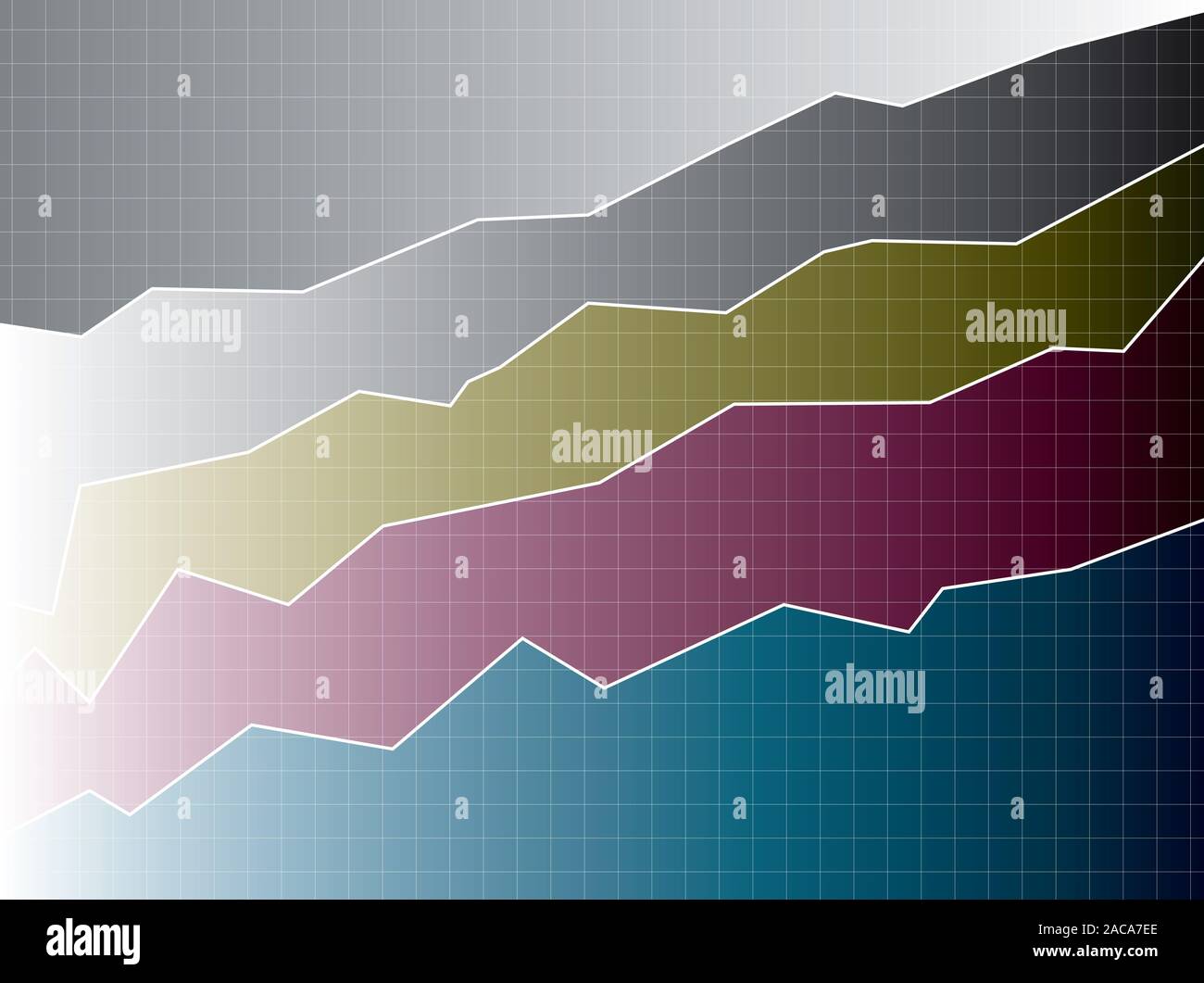 Digital gradient graph diagram hi-res stock photography and images - Alamy