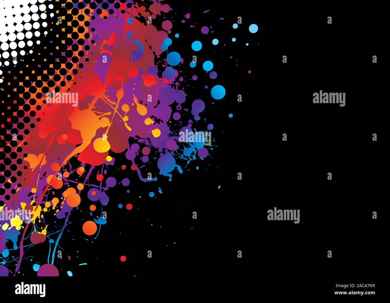 halftone paint chuck Stock Photo - Alamy