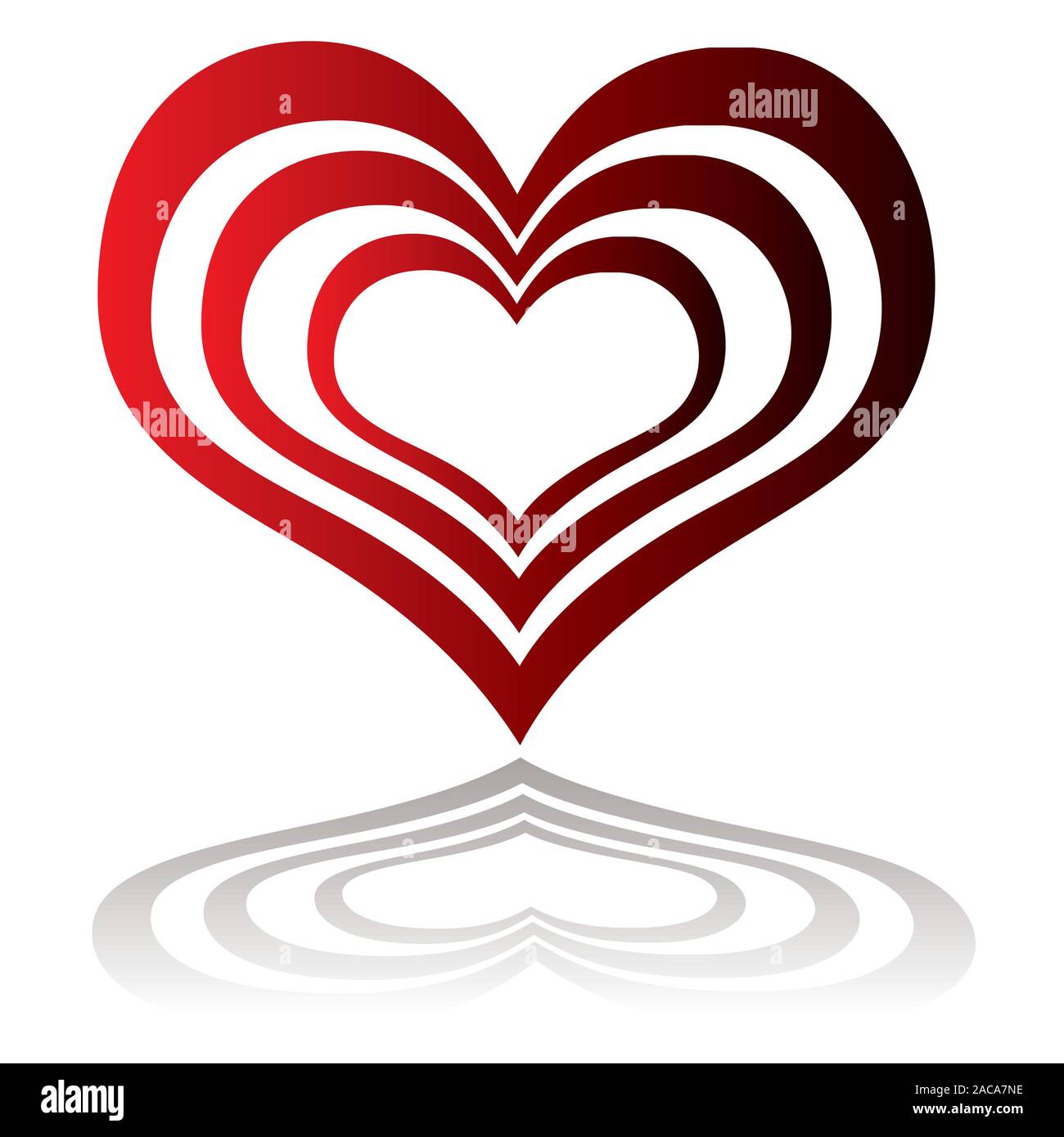 heart insert red Stock Photo - Alamy
