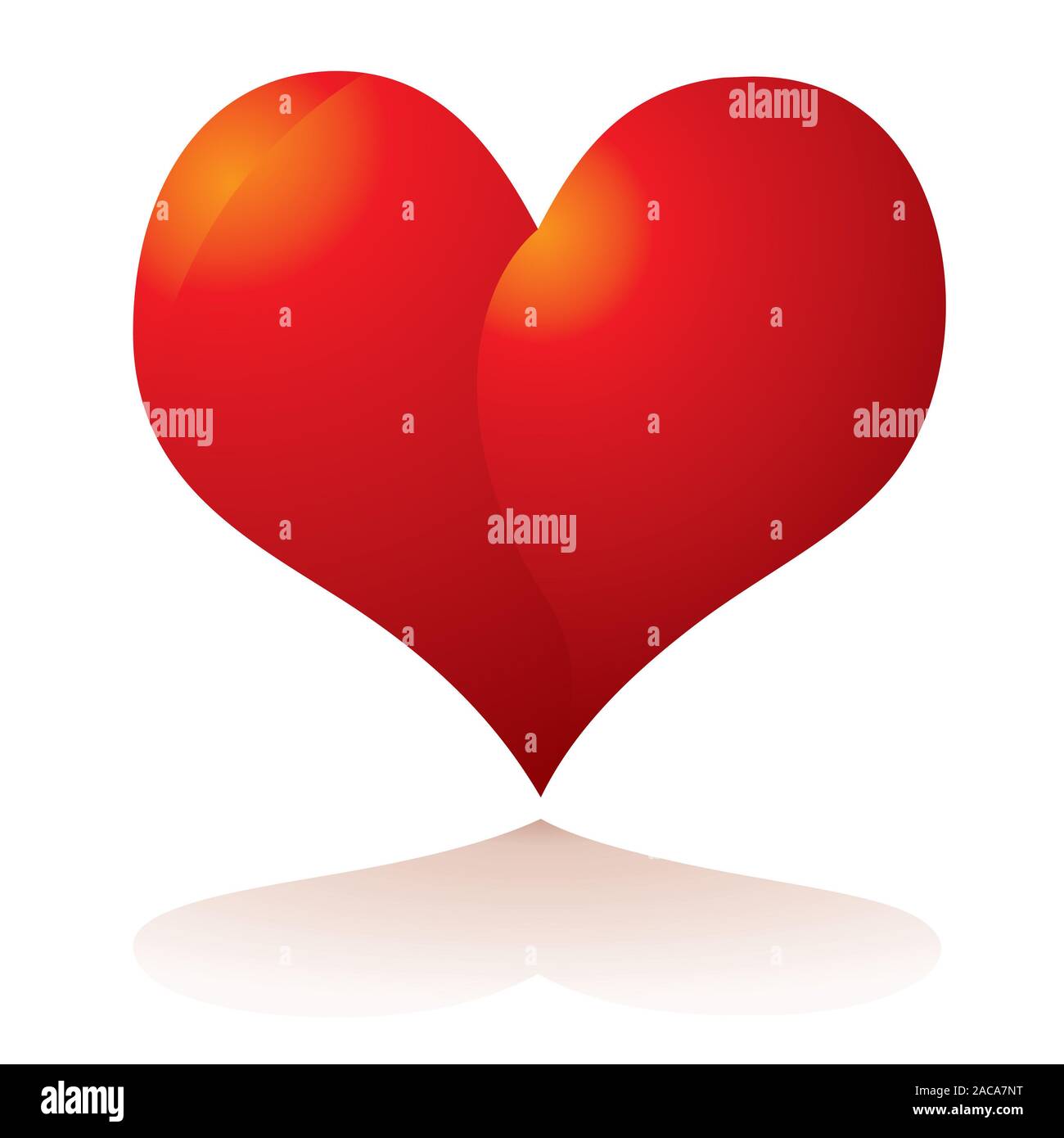 Heart shadow hi-res stock photography and images - Alamy