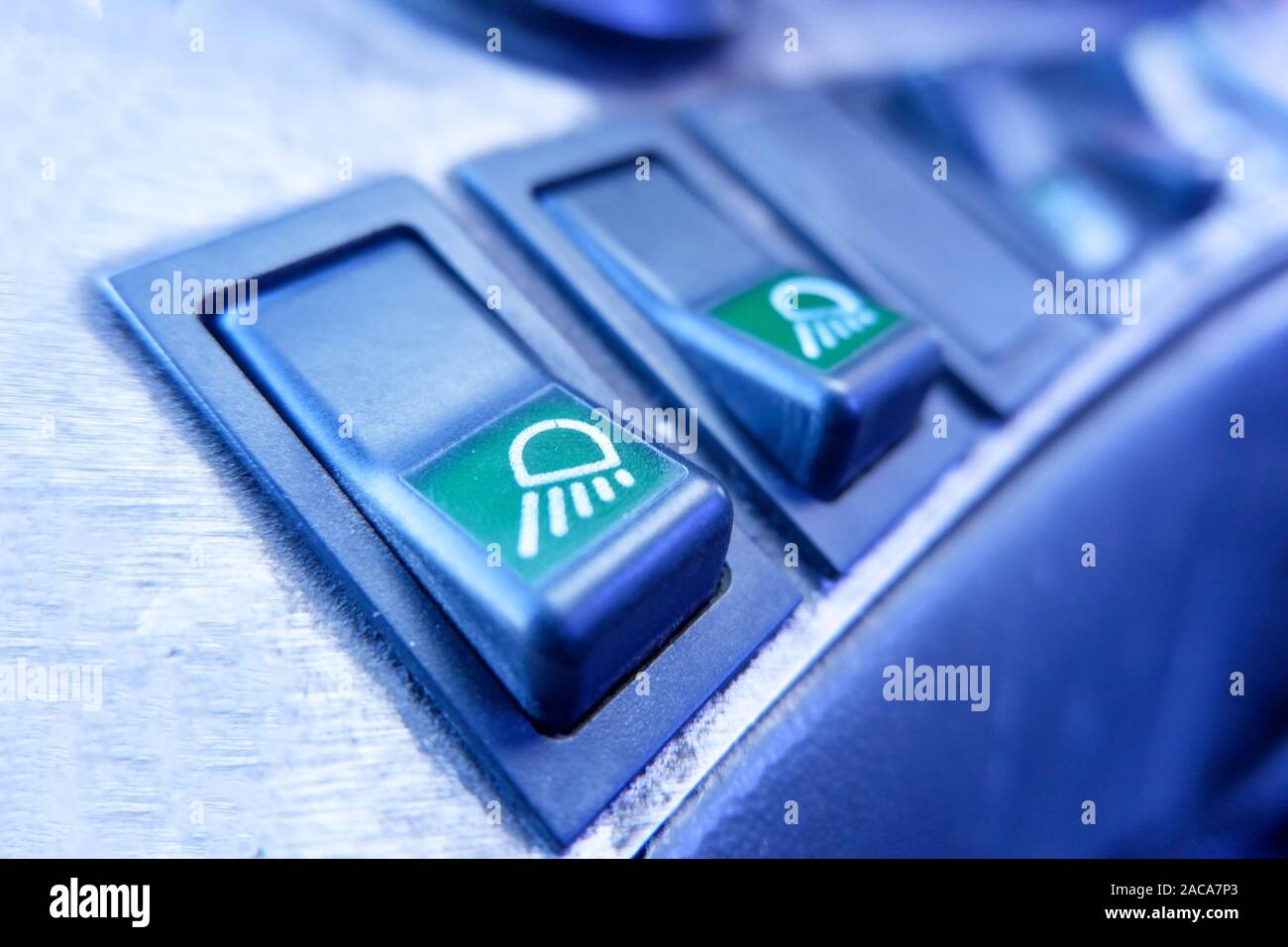 Automotive electric on-off switch Stock Photo - Alamy