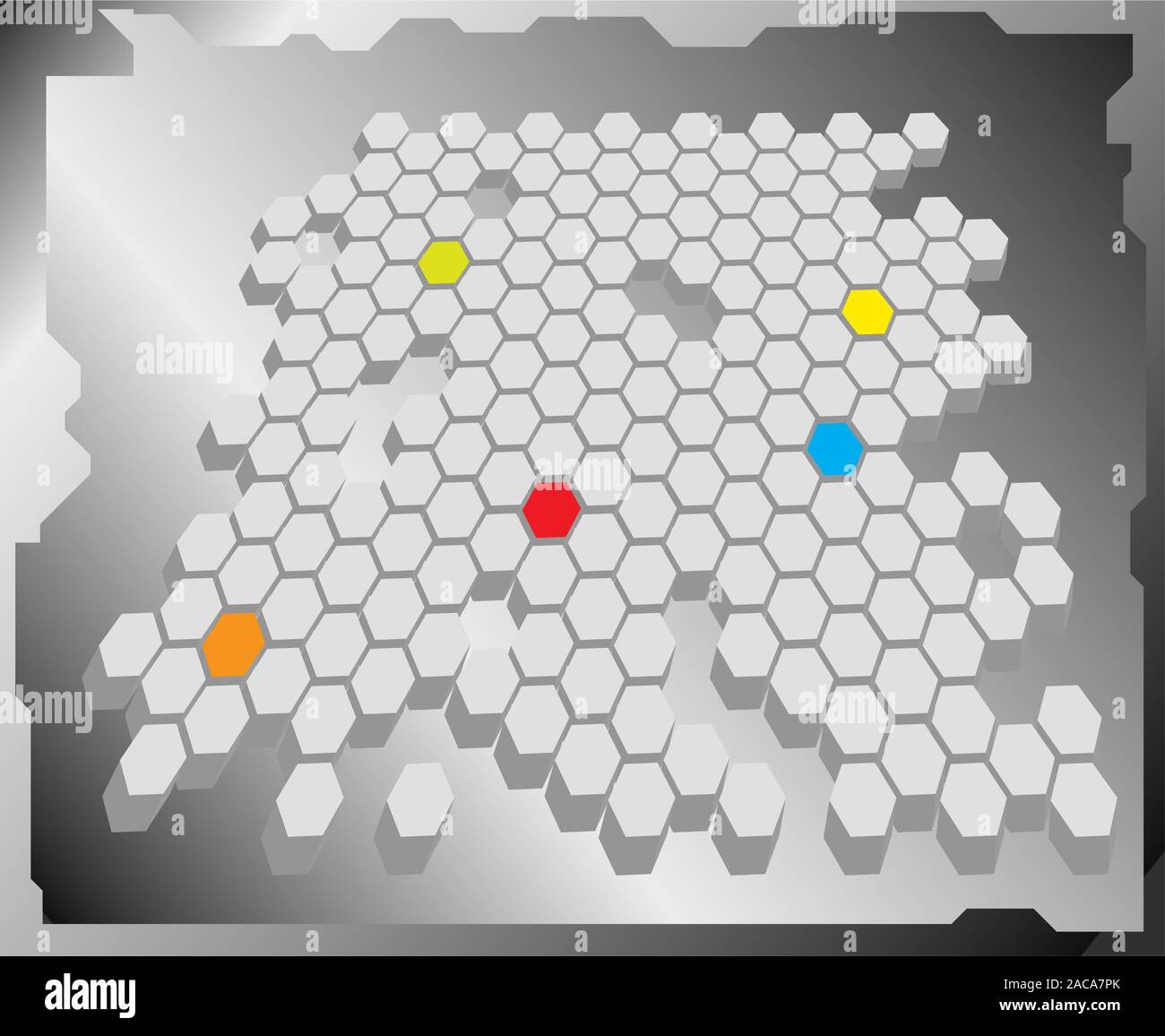 Hexa design hi-res stock photography and images - Alamy