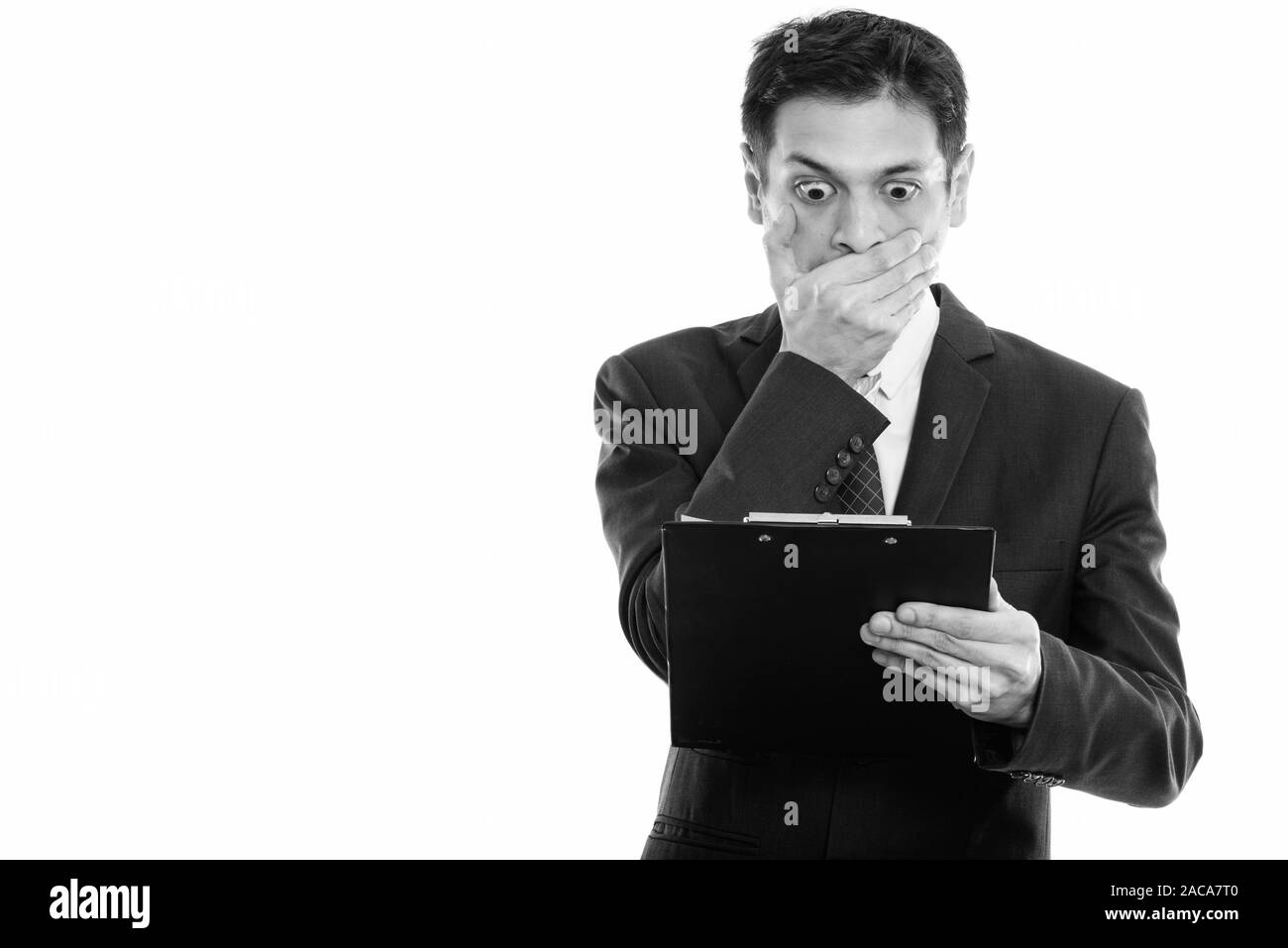 Shocked people reading hi-res stock photography and images - Alamy