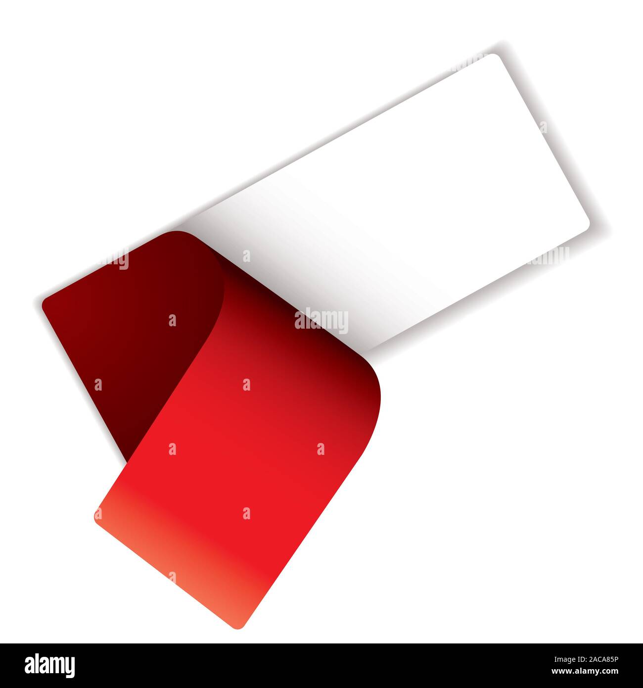 Peel me sticker Cut Out Stock Images & Pictures - Alamy