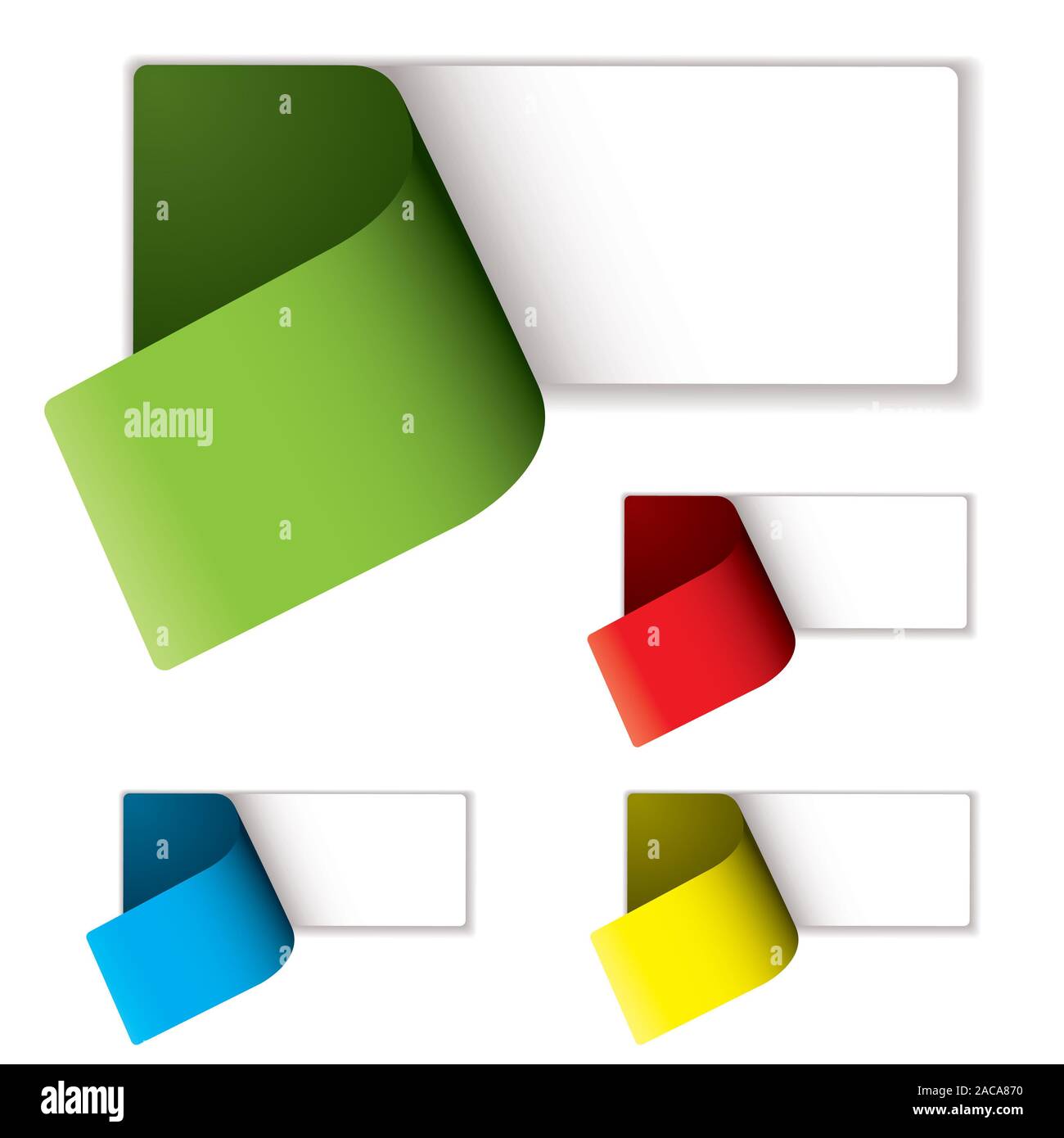 Peel me sticker Cut Out Stock Images & Pictures - Alamy