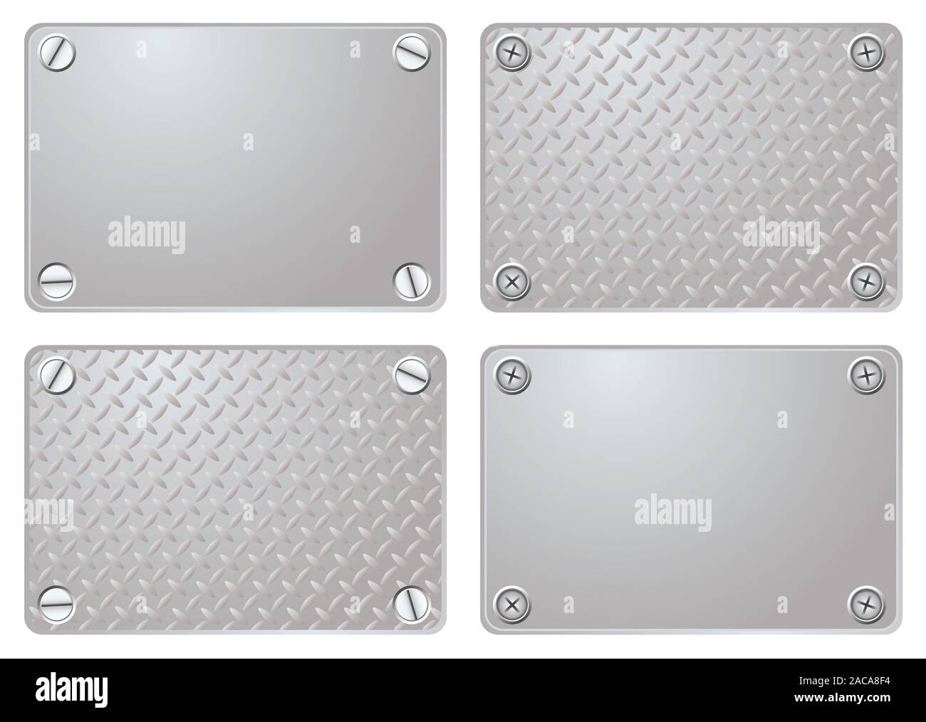 Polished metal texture Cut Out Stock Images & Pictures - Alamy