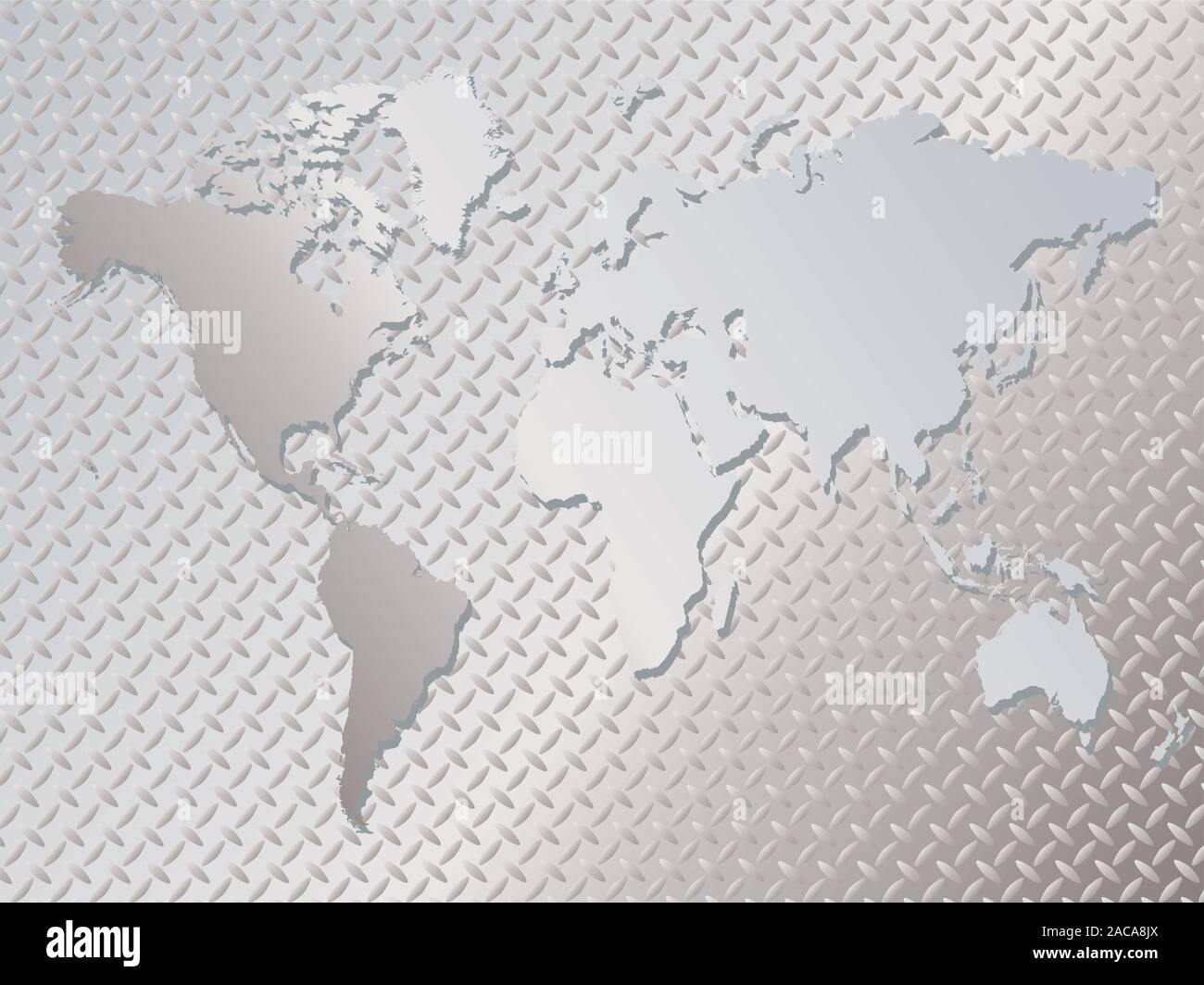 Metal worldmap hi-res stock photography and images - Alamy