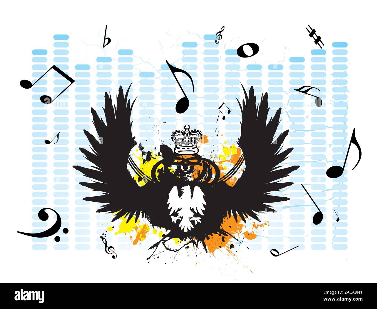 Graphic score music Cut Out Stock Images & Pictures - Alamy