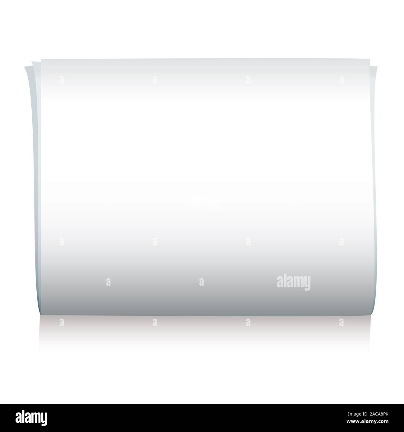 Blank newspaper illustration hi-res stock photography and images - Alamy