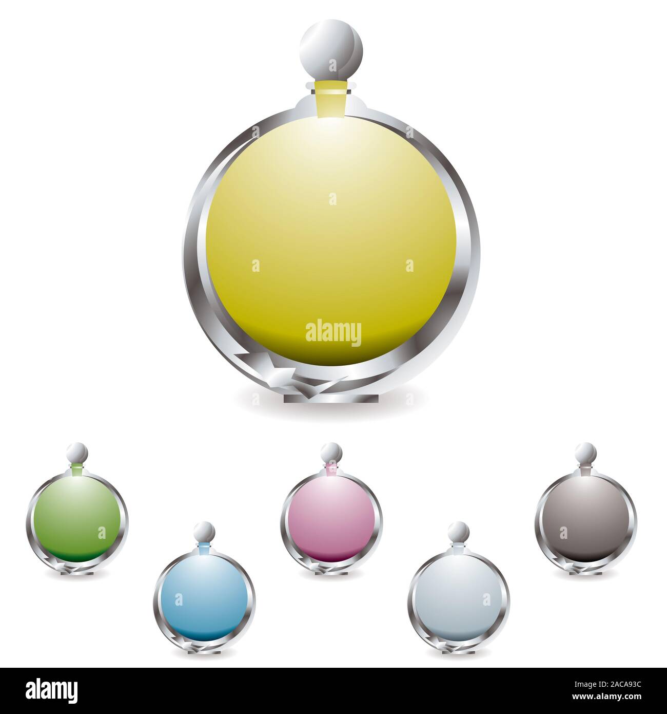 Round perfume bottle hi-res stock photography and images - Alamy