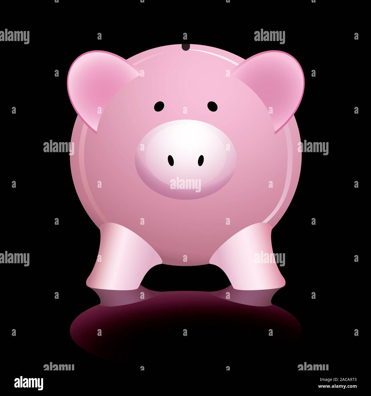 Fat Piggy Bank High Resolution Stock Photography and Images - Alamy