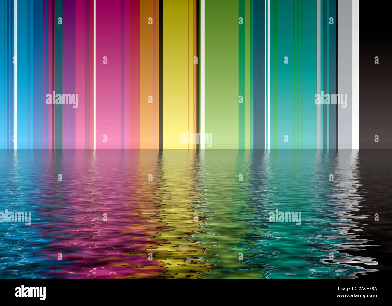 Digital rainbow gradient shining texture hi-res stock photography and ...