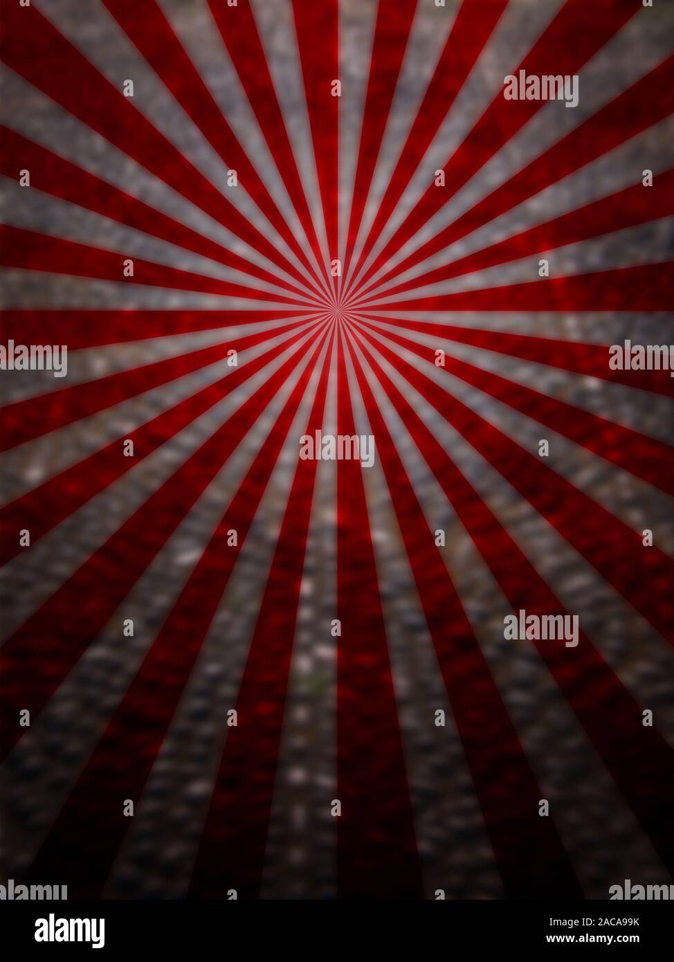 radiate red cobble Stock Photo - Alamy