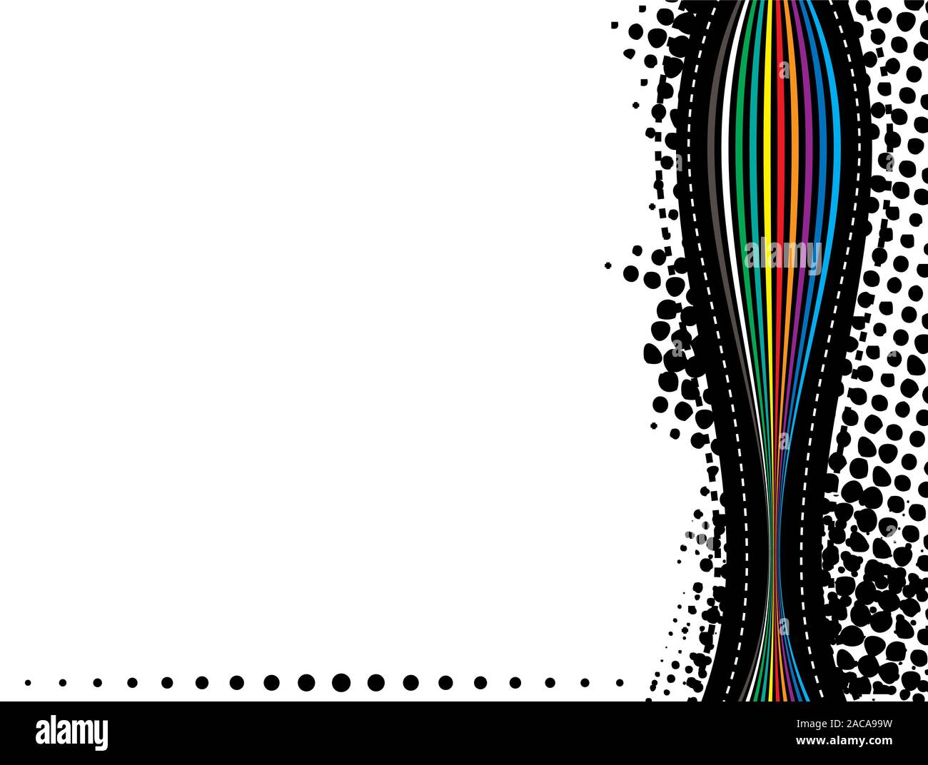 Wave scroll border hi-res stock photography and images - Alamy