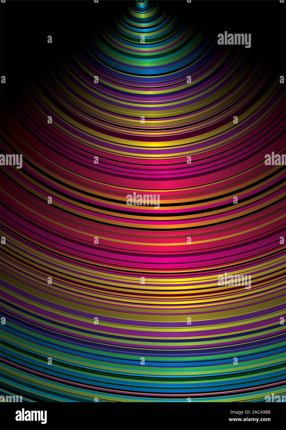 rainbow circular glow Stock Photo - Alamy