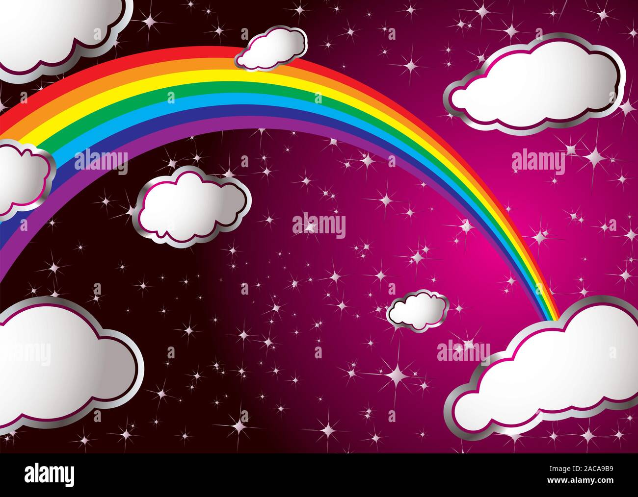 Cloud and rainbow hi-res stock photography and images - Alamy