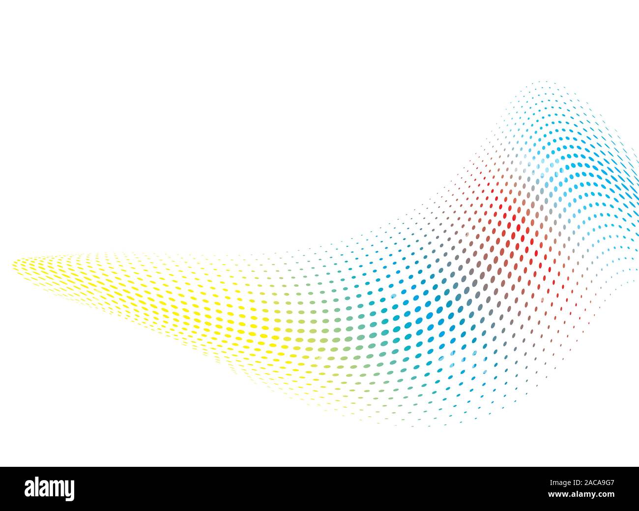 rainbow wave bend Stock Photo - Alamy