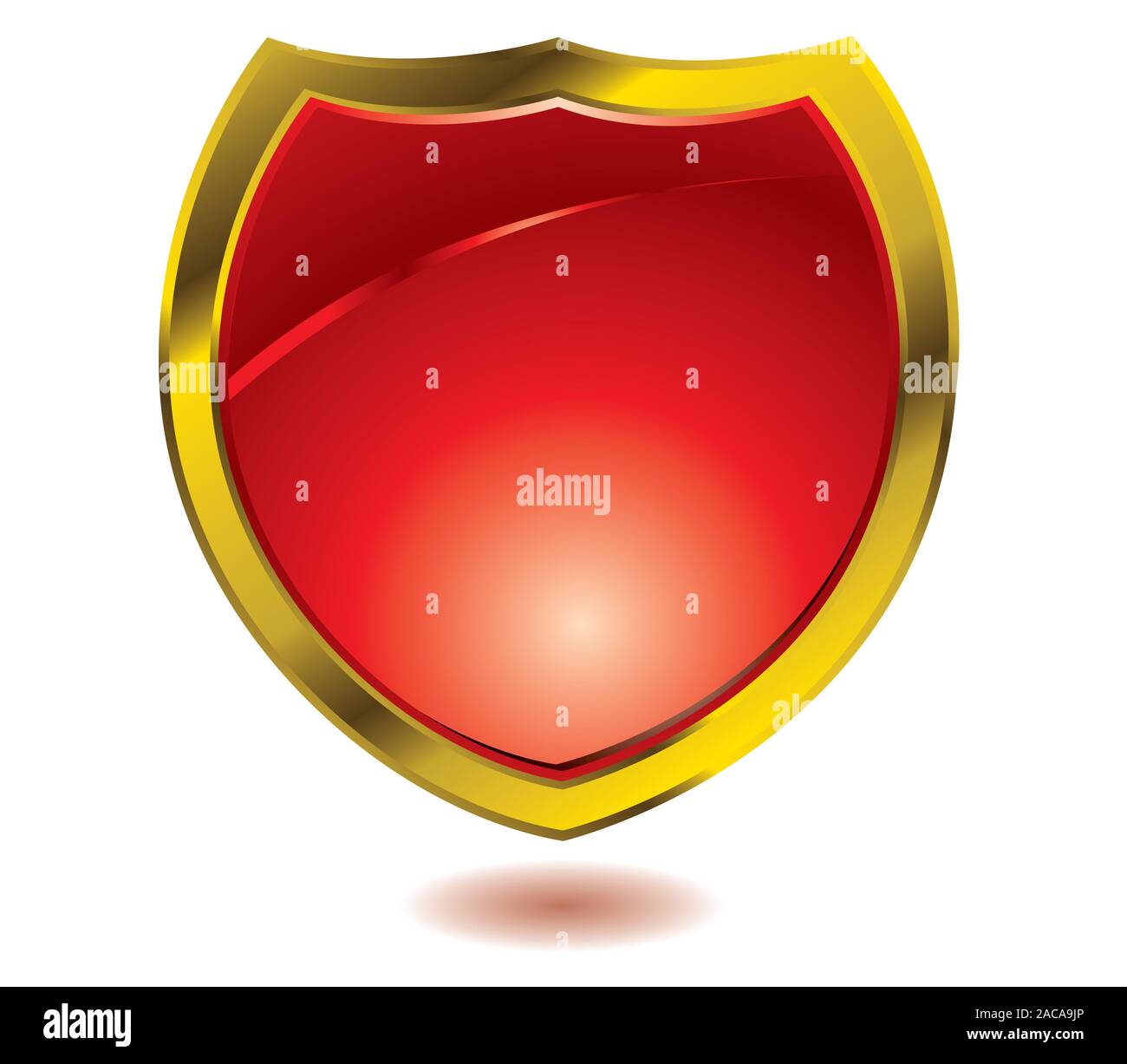 Red and yellow shield hi-res stock photography and images - Alamy