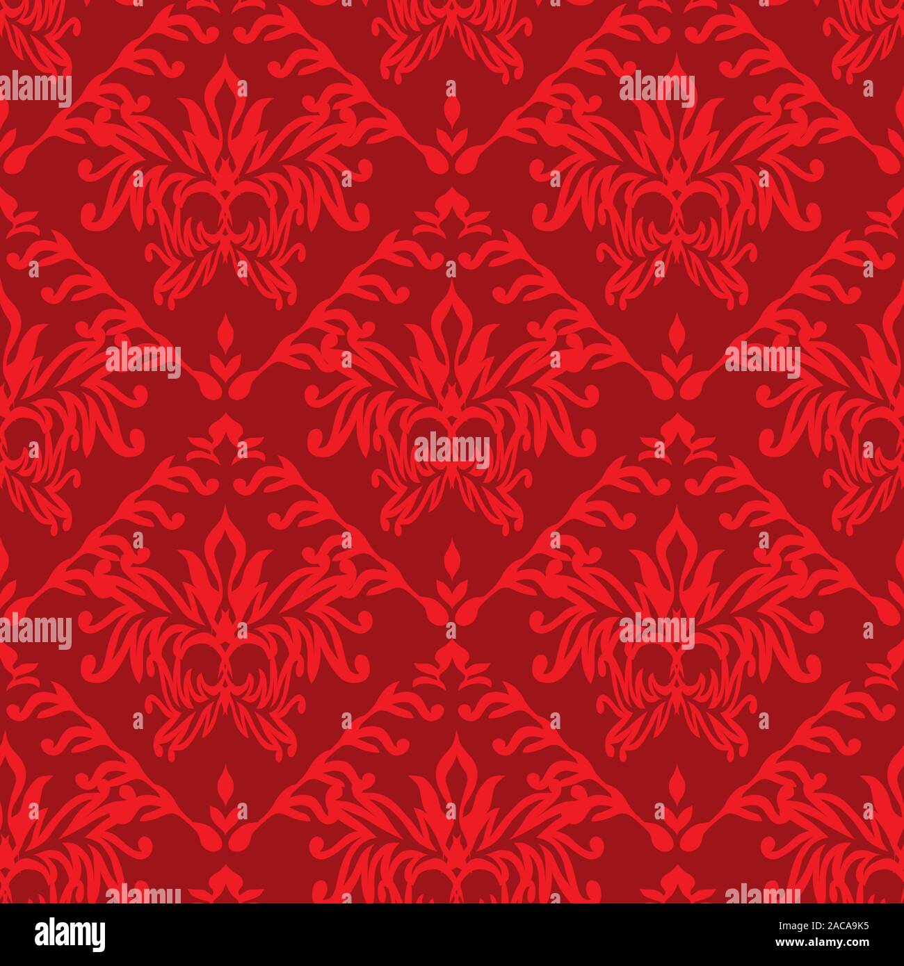 Seamless red wallpaper hi-res stock photography and images - Alamy