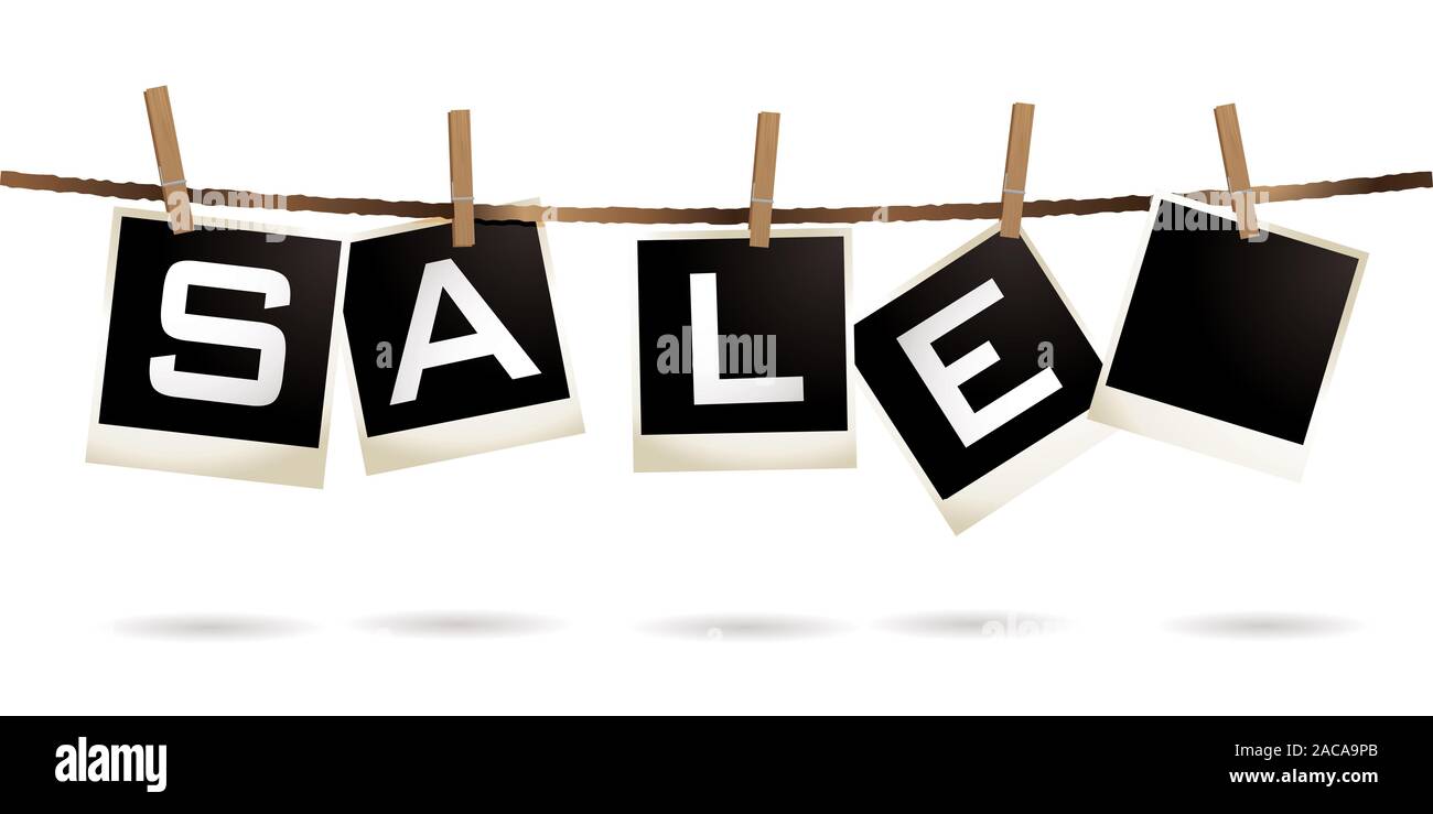 sale peg wire Stock Photo - Alamy