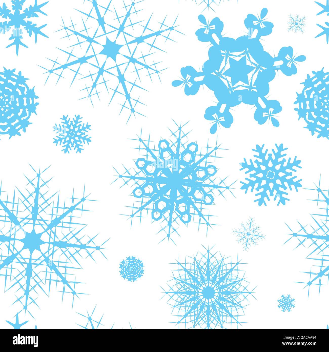 snowflake seamless tile Stock Photo - Alamy
