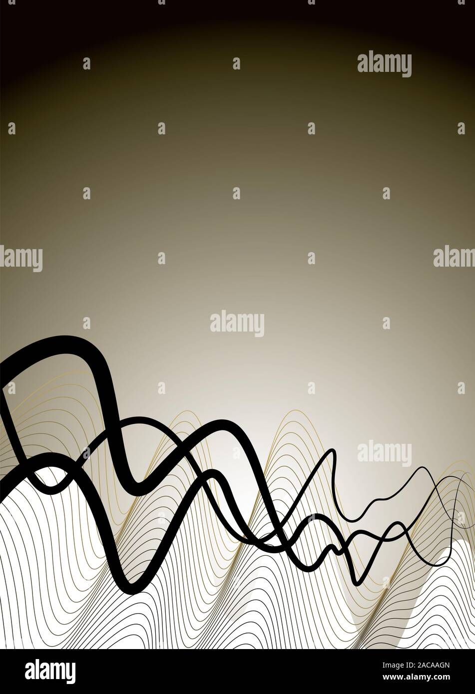 subtle wave gold Stock Photo - Alamy
