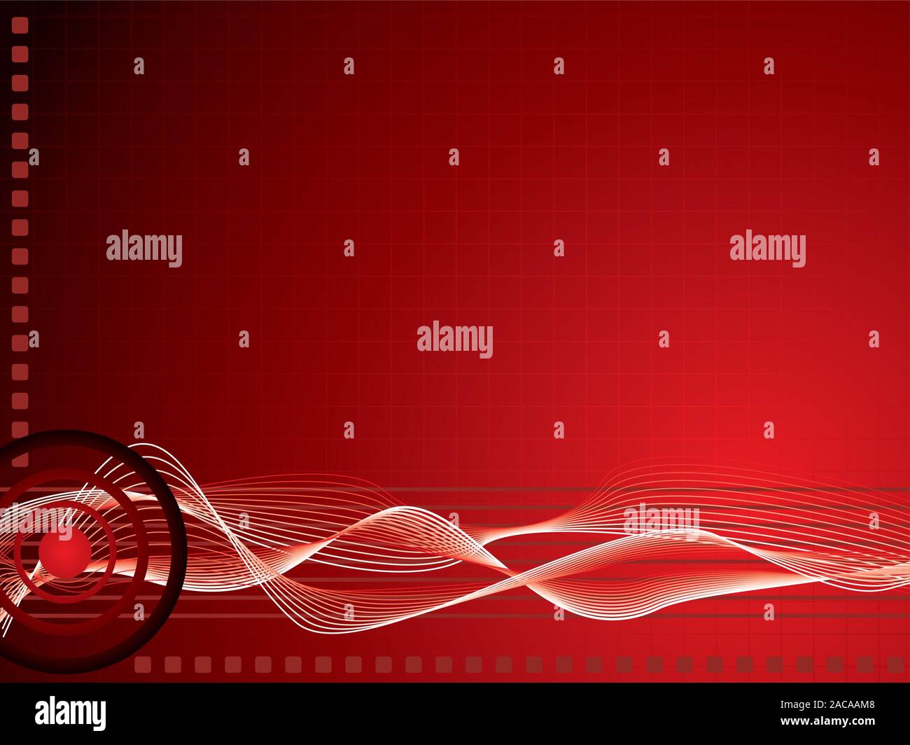 techno grid red Stock Photo - Alamy
