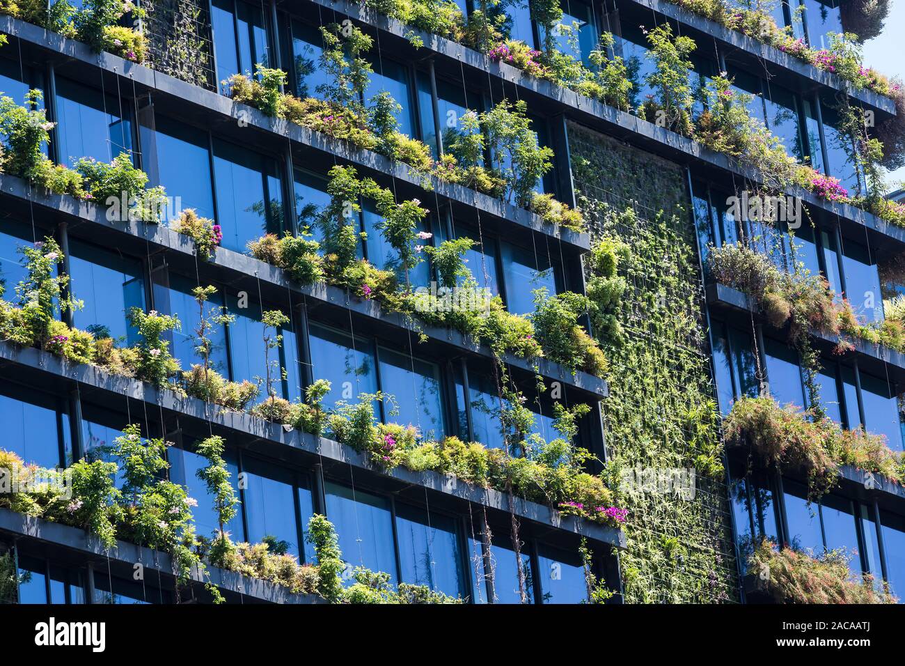 General Views showing One Central Park which is built around ...