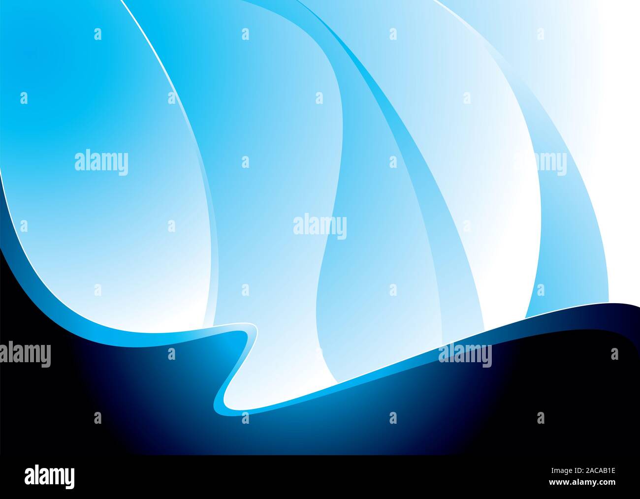 wave blue swell Stock Photo - Alamy