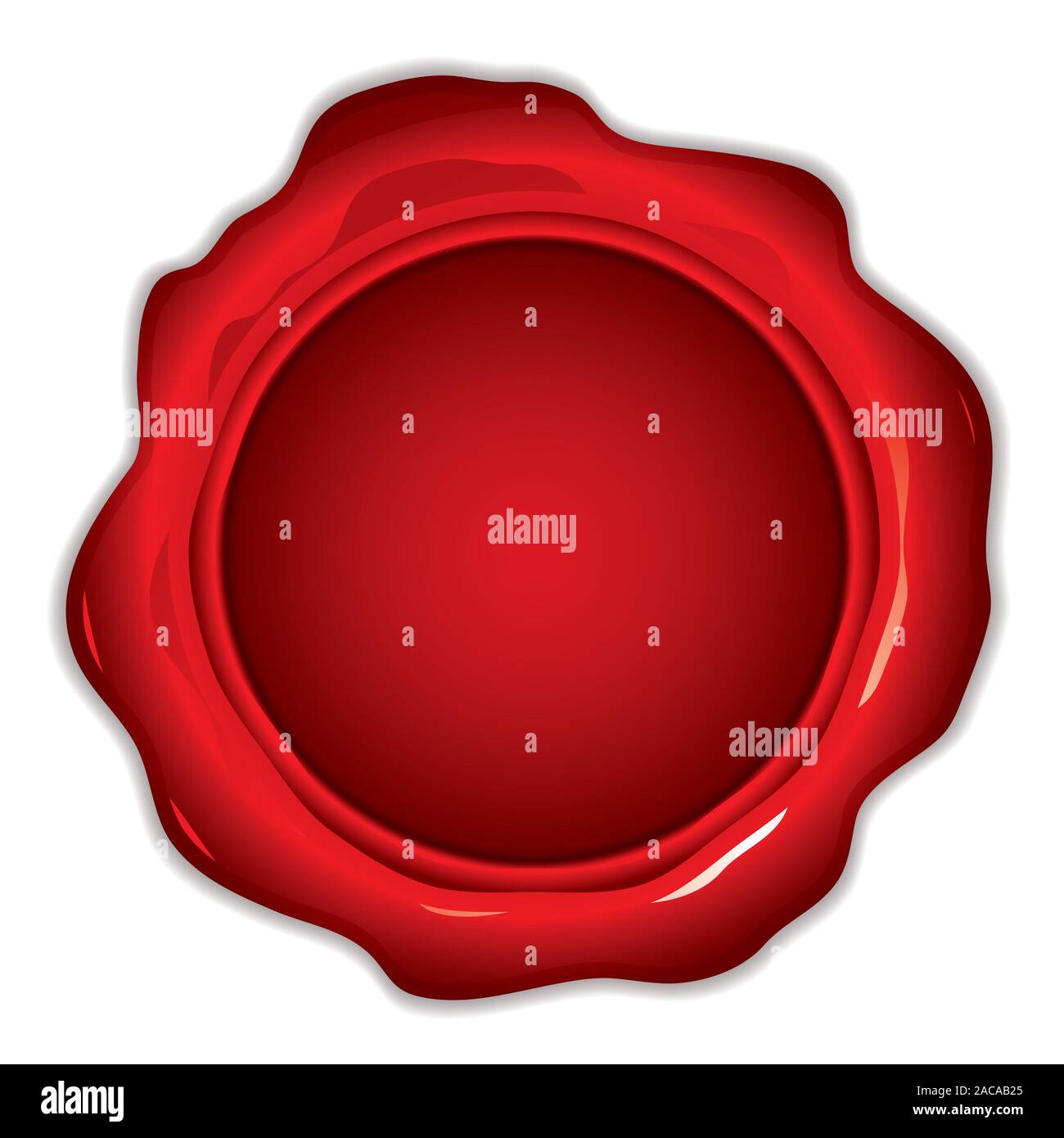 wax seal round Stock Photo - Alamy