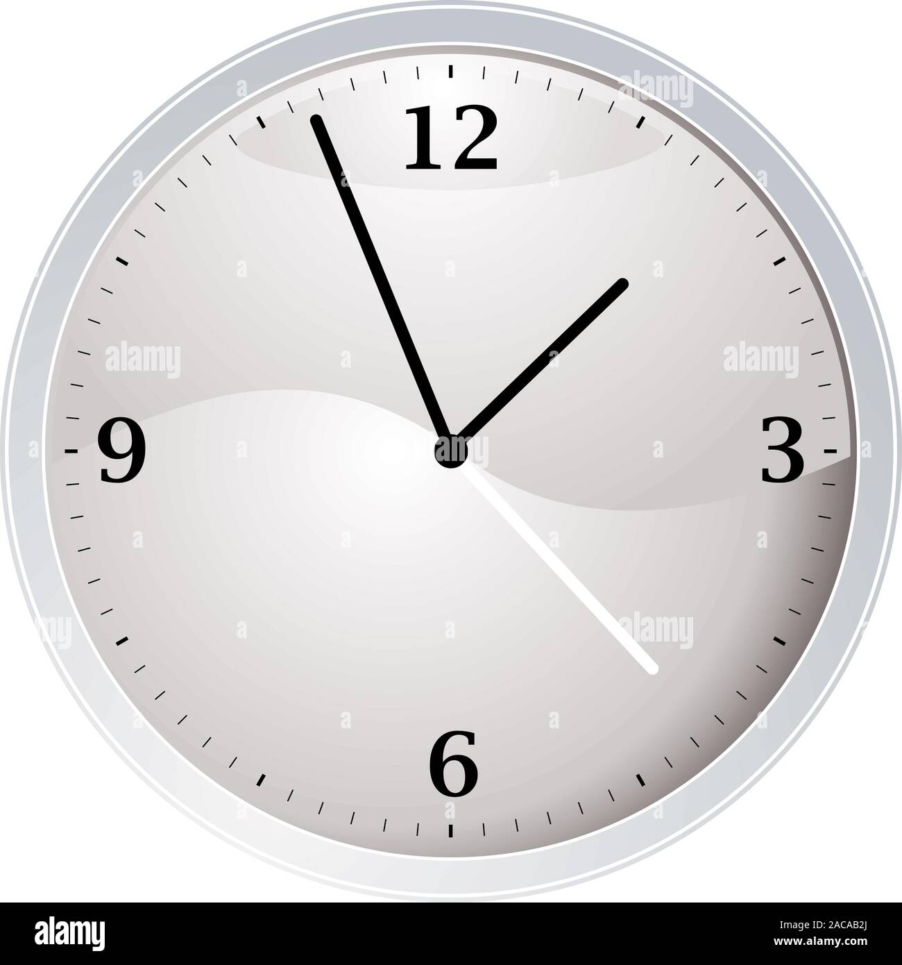 White clock hi-res stock photography and images - Alamy