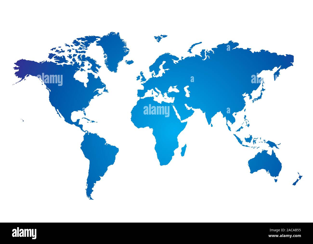 world map blue Stock Photo - Alamy