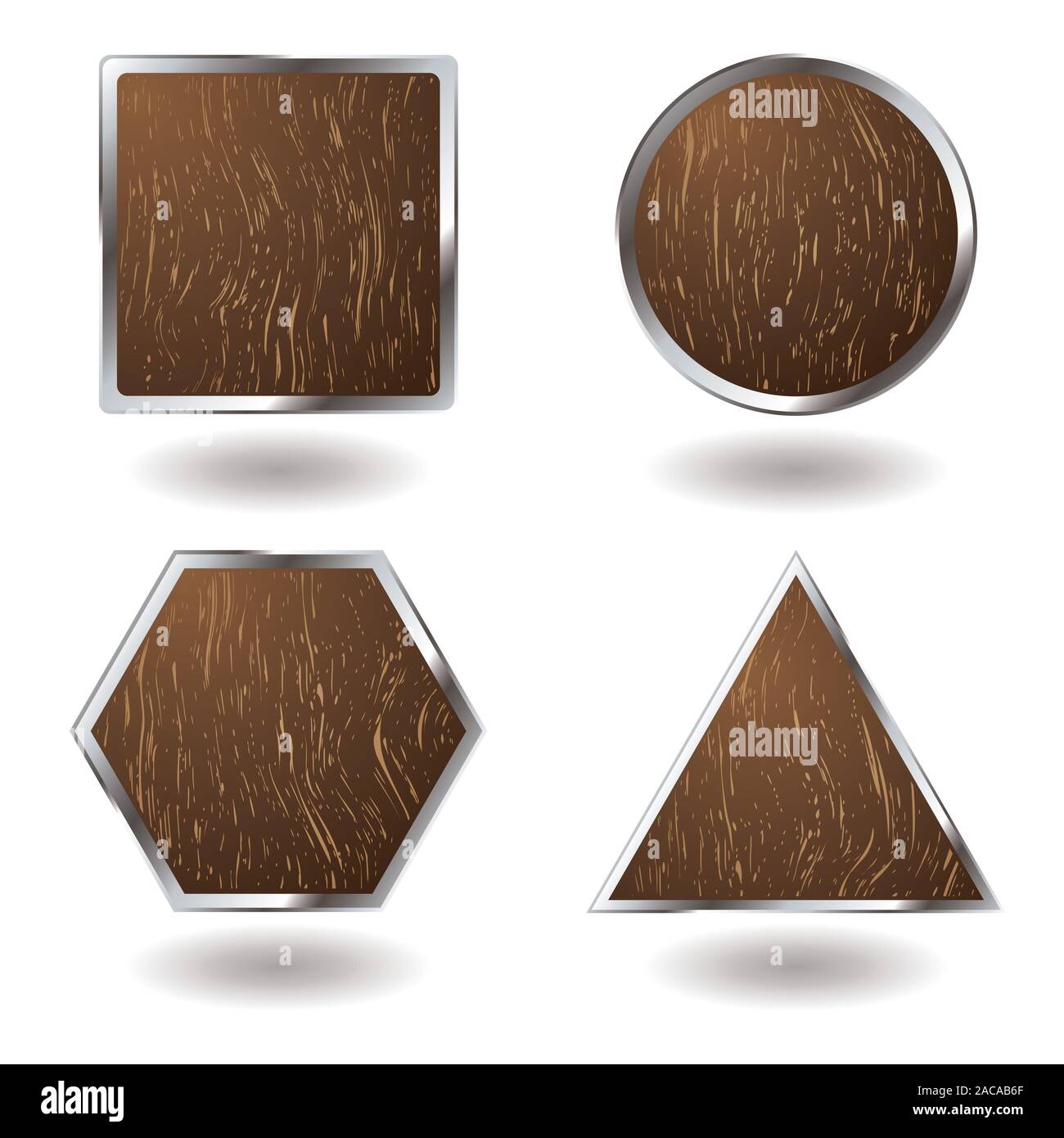 Oak button Cut Out Stock Images & Pictures - Alamy